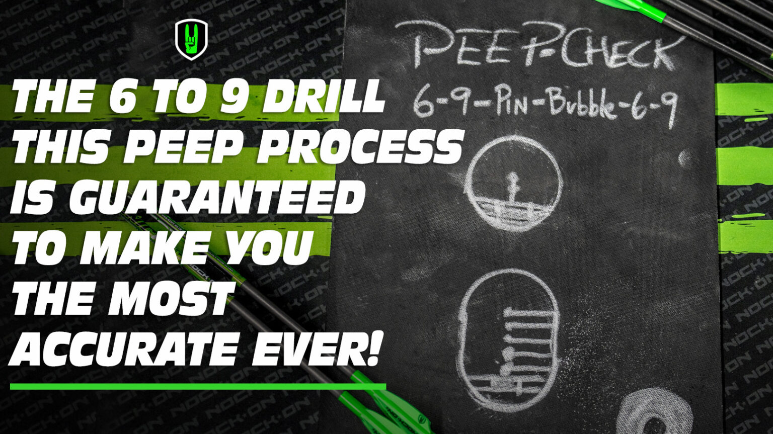 THE 6 to 9 DRILL! THIS PEEP SIGHT TECHNIQUE WILL CHANGE YOUR ACCURACY ...